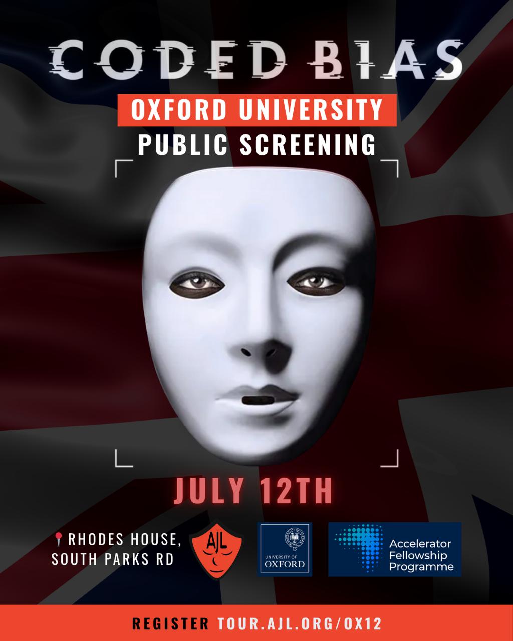 Public Film Screening: Coded Bias | Faculty of Philosophy